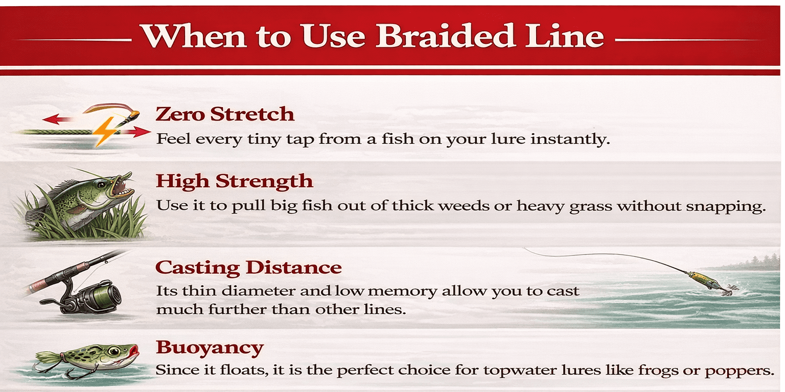 Fishing Line Types: 2026 Guide to Braid vs Fluorocarbon